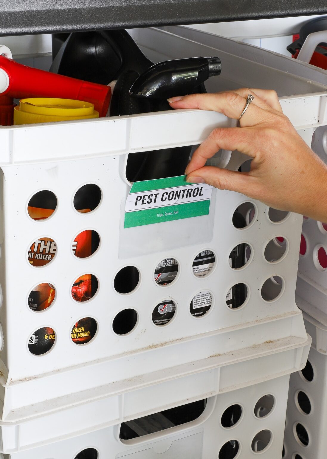 The Easiest Way to Label Your Storage Bins (With Template!) - The Homes ...