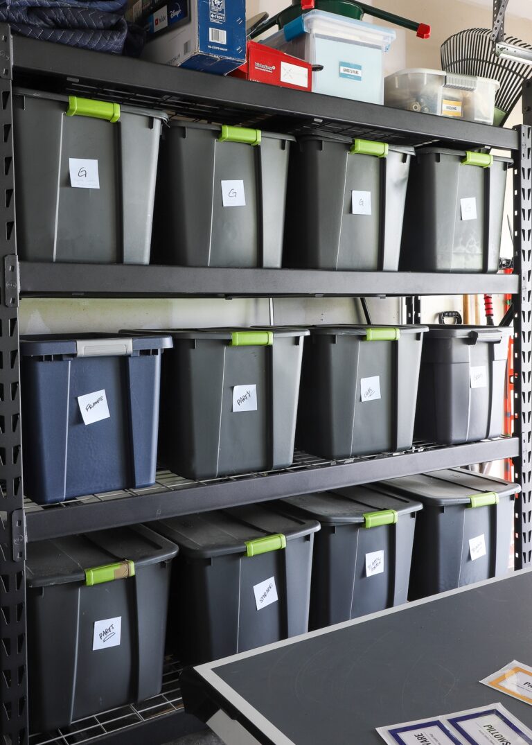 The Easiest Way to Label Your Storage Bins (With Template!) - The Homes ...