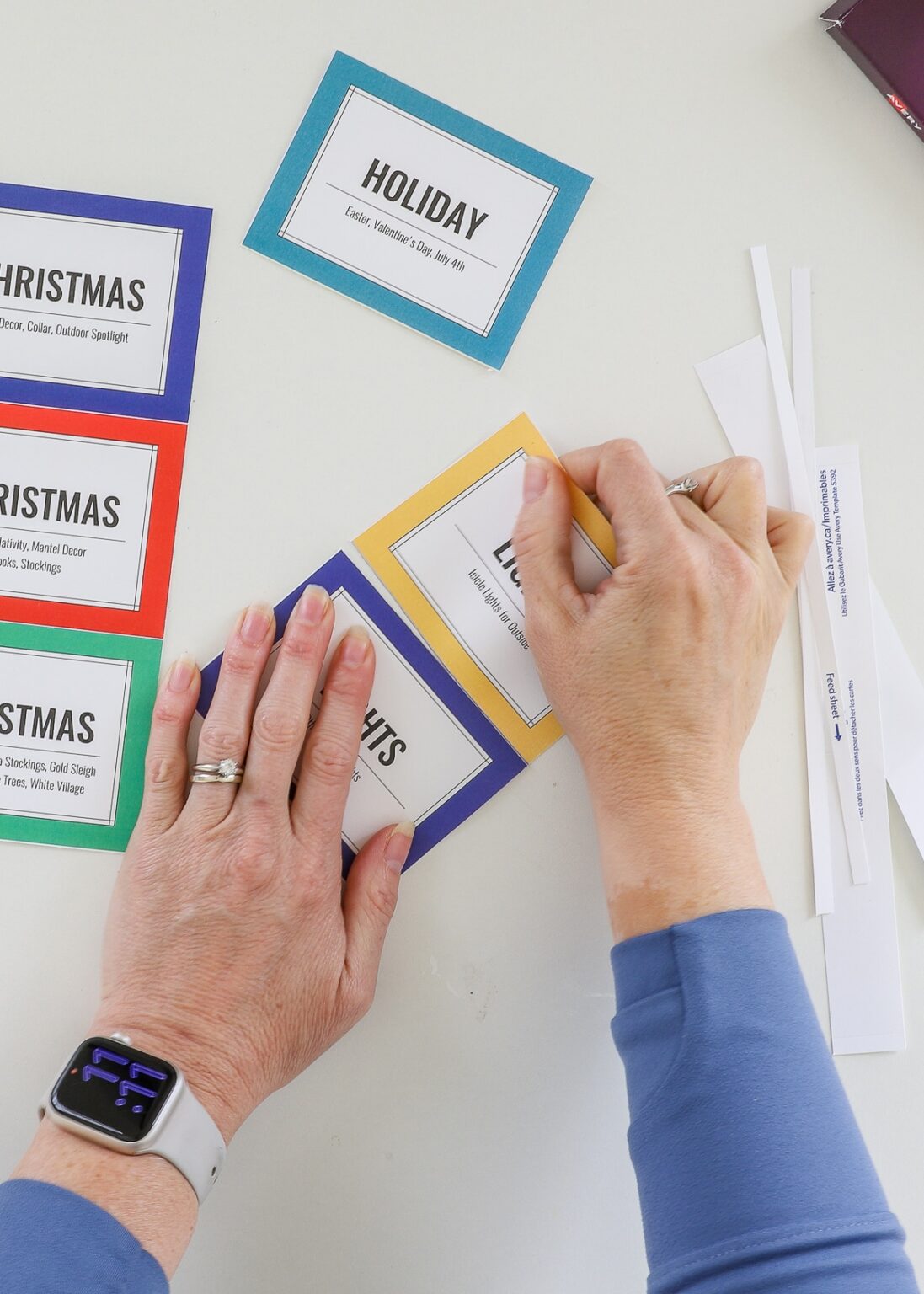 The Easiest Way to Label Your Storage Bins (With Template!) - The Homes ...