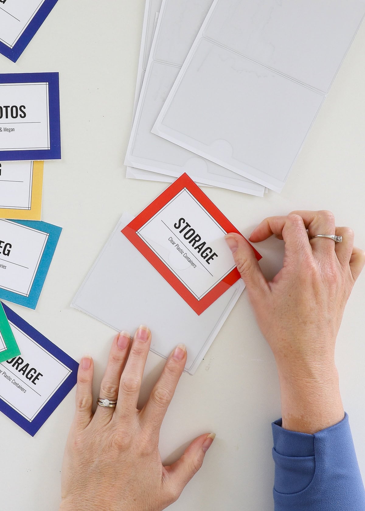 The Easiest Way to Label Your Storage Bins (With Template!) - The Homes ...