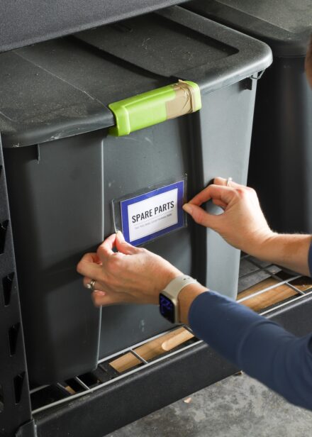 The Easiest Way to Label Your Storage Bins (With Template!) - The Homes ...