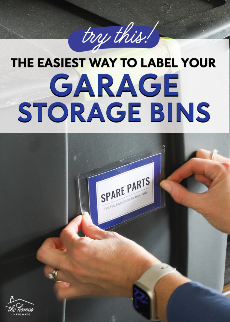 The Easiest Way to Label Your Storage Bins (With Template!) - The Homes ...