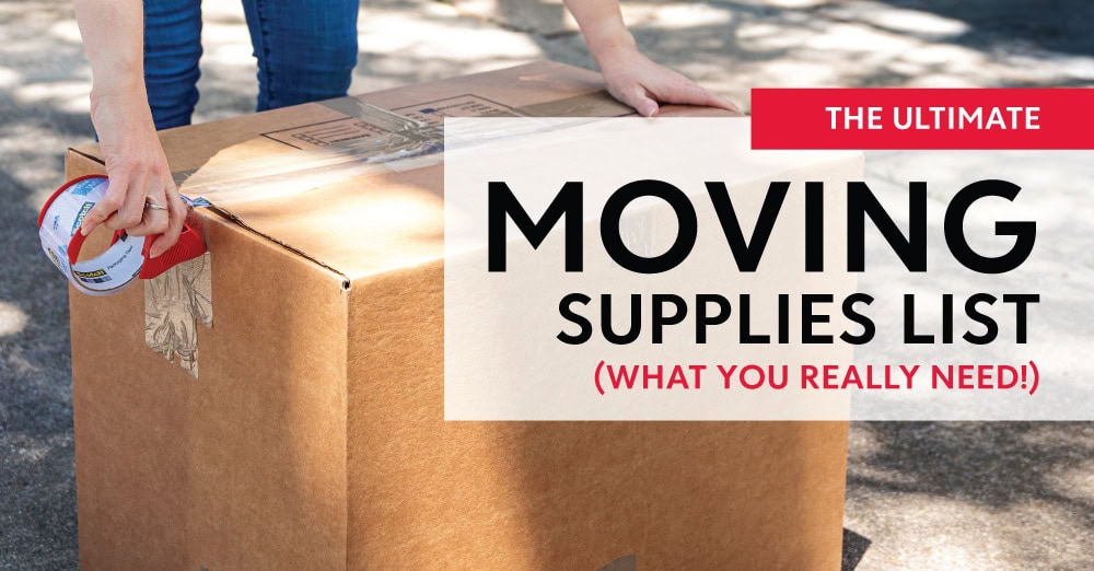 These Are the Moving Supplies You (Really) Need - The Homes I Have Made