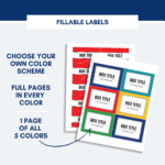 The Easiest Way to Label Your Storage Bins (With Template!) - The Homes ...