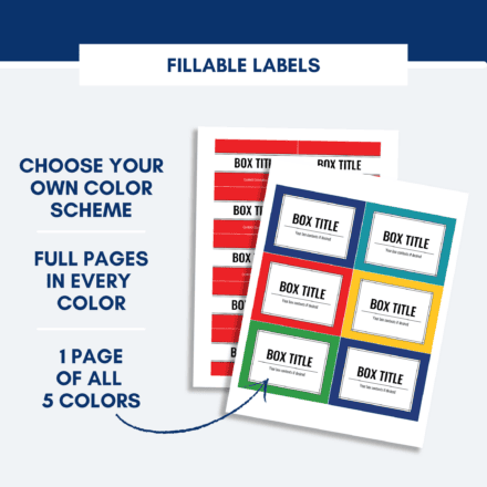 The Easiest Way to Label Your Storage Bins (With Template!) - The Homes ...