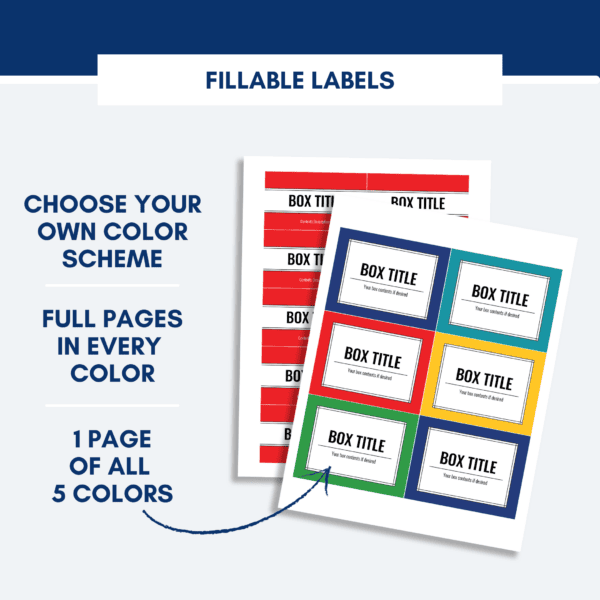 The Easiest Way to Label Your Storage Bins (With Template!) - The Homes ...