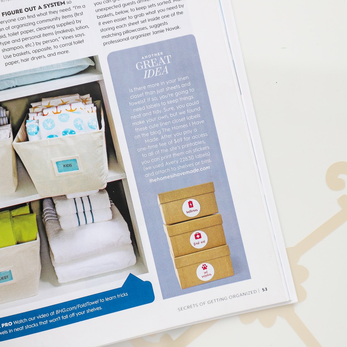 Ready-to-Use Household Labels | Printable & Cut Files - The Homes I ...