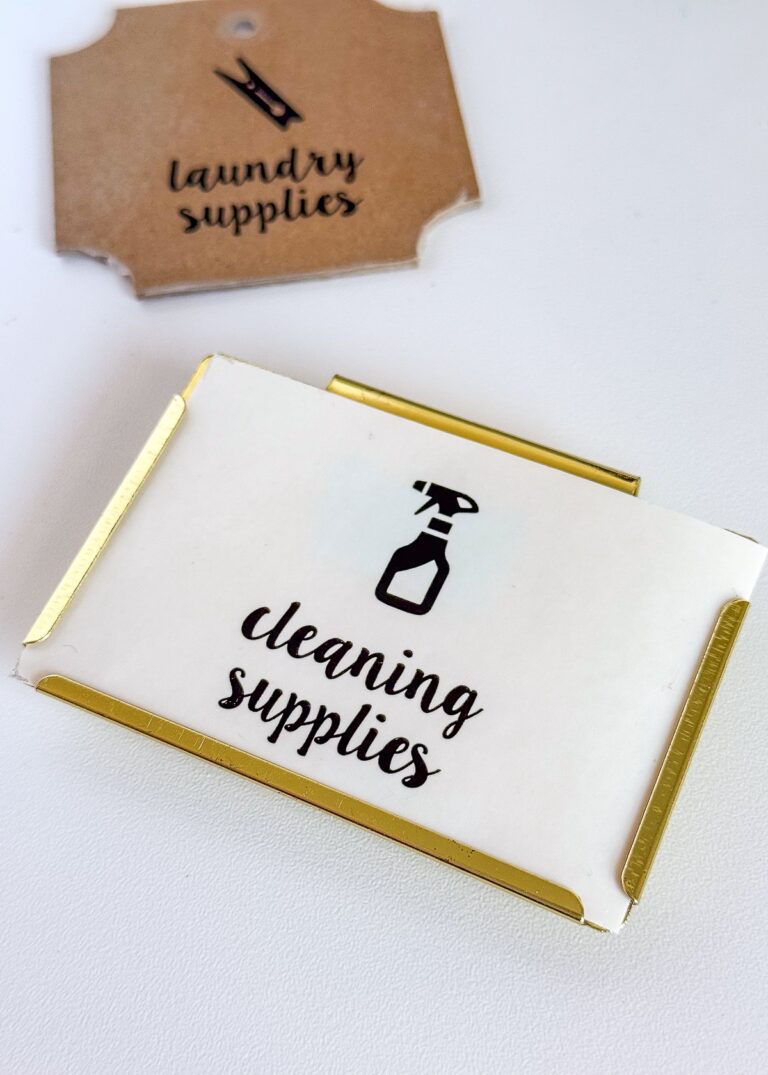 Ready-to-Use Household Labels | Printable & Cut Files - The Homes I ...