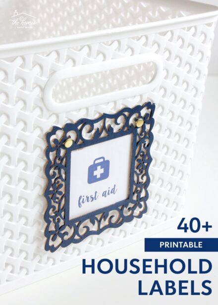 Ready-to-Use Household Labels | Printable & Cut Files - The Homes I ...